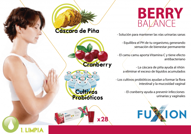 Berry Balance FuXion | Protege Tus Vías Urinarias Comprar Berry Balance